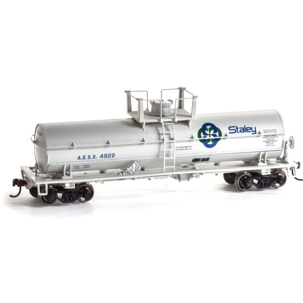 Athearn Roundhouse HO Scale Chemical Tank Car AESX/Staley #4922 ...
