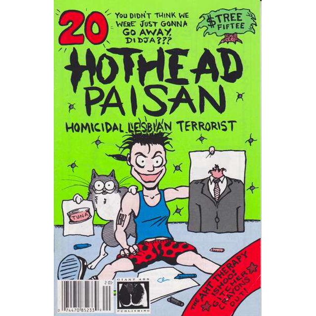 Hothead Paisan: Homicidal Lesbian Terrorist #20 VF ; Giant A-- Comic ...