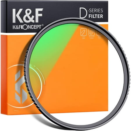 K&F Concept 62mm UV Protection Lens Filter - Super Clear 24 Layers ...