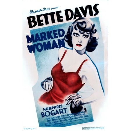 Marked Woman Bette Davis 1937 Movie Poster Masterprint (24 x 36 ...
