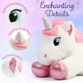 LotFancy Unicorn Stuffed Animal 12", Unicorn Plush Toys for Kids Girls ...