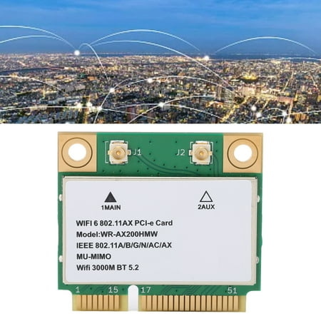 Net Card, Wifi Card PCB Material MU MIMO Multithreading Technology ...
