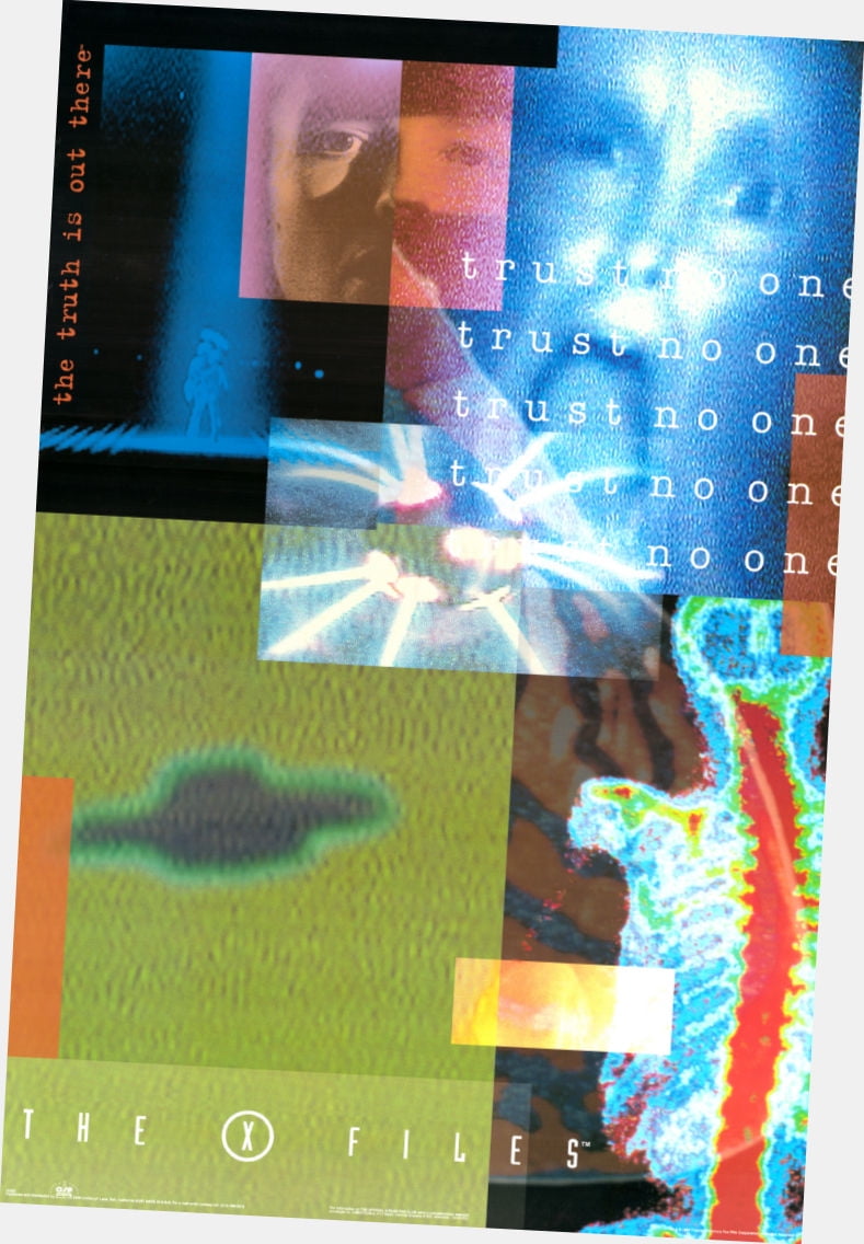 X Files Trust No One Poster