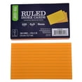Pen + Gear Ruled Index Cards, Orange, 100 Count,3"X5" - Walmart.com