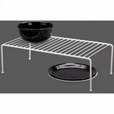 Panacea Products Jumbo Vinyl Coated Wire Kitchen Storage Shelf, Cupboard Organizer, 5.4 x 16.5 x ...