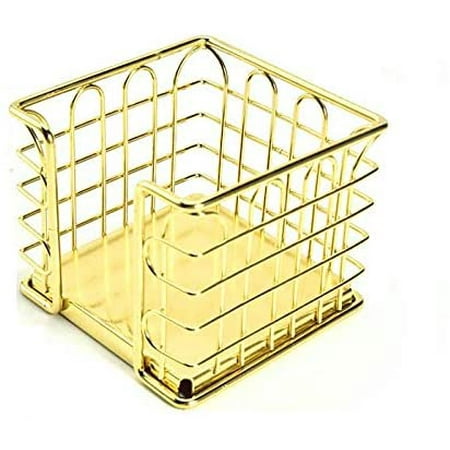 HTCM Mesh Memo Sticky Notes Holder for Office Desk, Metal Wire Note ...