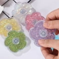 BESTSKY 2026 New 2Pcs Fidget Spinner,Five-Finger Petal Quicksand Stress ...