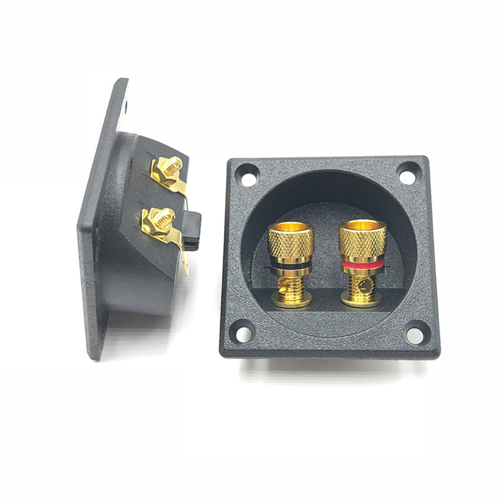 Buy JUNTEX Banana Socket Speaker Terminal Speaker Connection Box ...