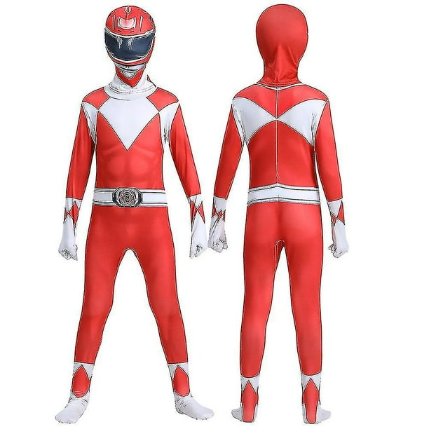 Mono de Cosplay de Mighty Morphin Power Rangers, disfraz de fiesta para ...