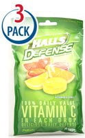 HALLS Defense Assorted Citrus Vitamin C Immune Support HALLS Defense ...