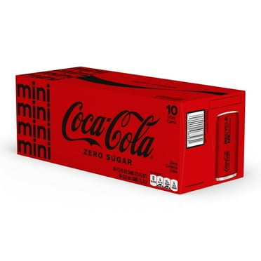 Pepsi Cola Real Sugar Mini Cans, Refreshing Soda Pop, 10 Pack 7.5 fl.oz ...
