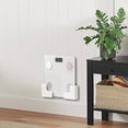 Bathroom Scale Holder Wall Mount, Adjustable No Drill Organizer for ...
