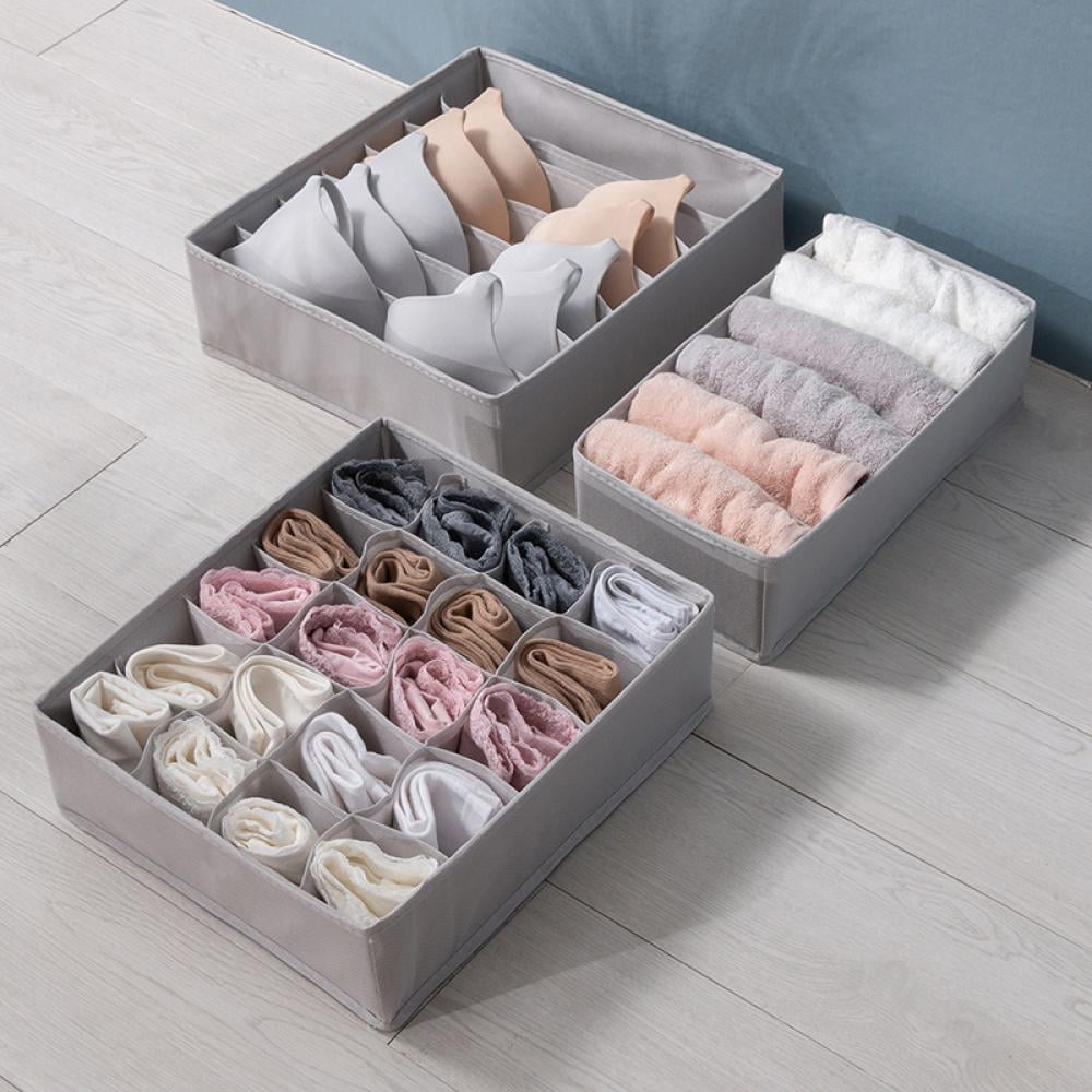 Underwear Drawer Organizer Dividers for Dresser, Closet Organizers and ...