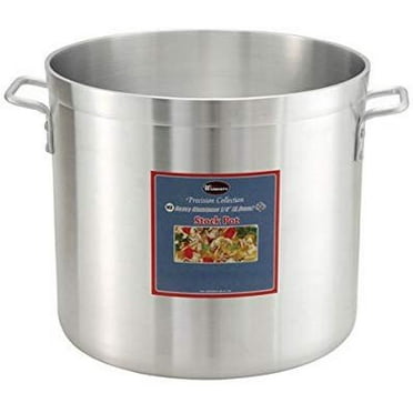 Winware by Winco Aluminum Stock Pot 40 Quart, 14.6" Diameter - Walmart.com