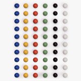 Walmart's 60-Piece Round Colored Assorted Glass Marbles Set for Chinese ...
