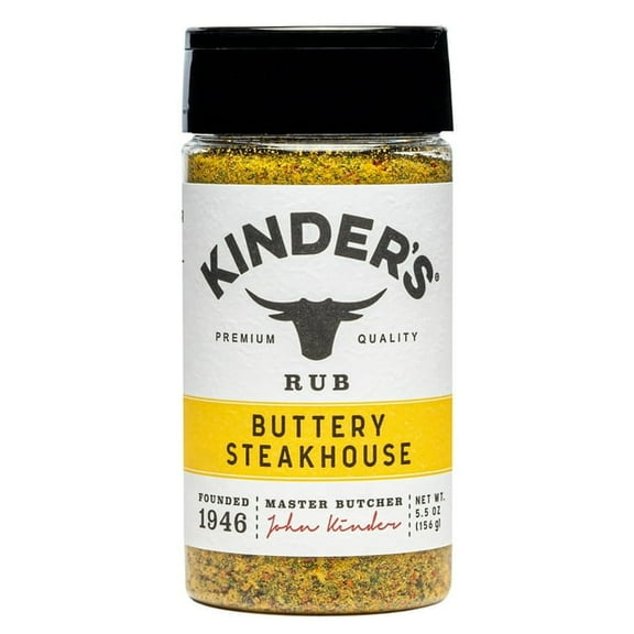 Kinder's Buttery Steakhouse Seasoning 9.5 Oz with Real Butter and Herbs ...