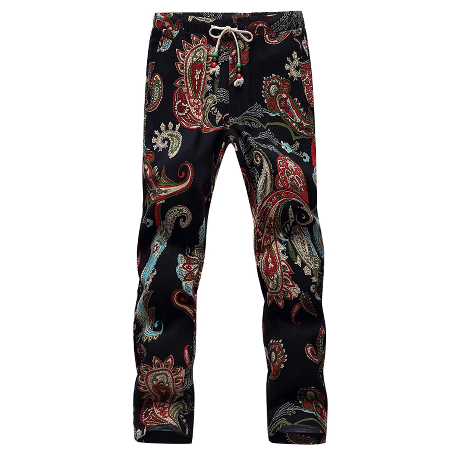Cool and Casual Vibes HIMIWAY Men's Pants Men'S Trendy Colorful Cropped ...