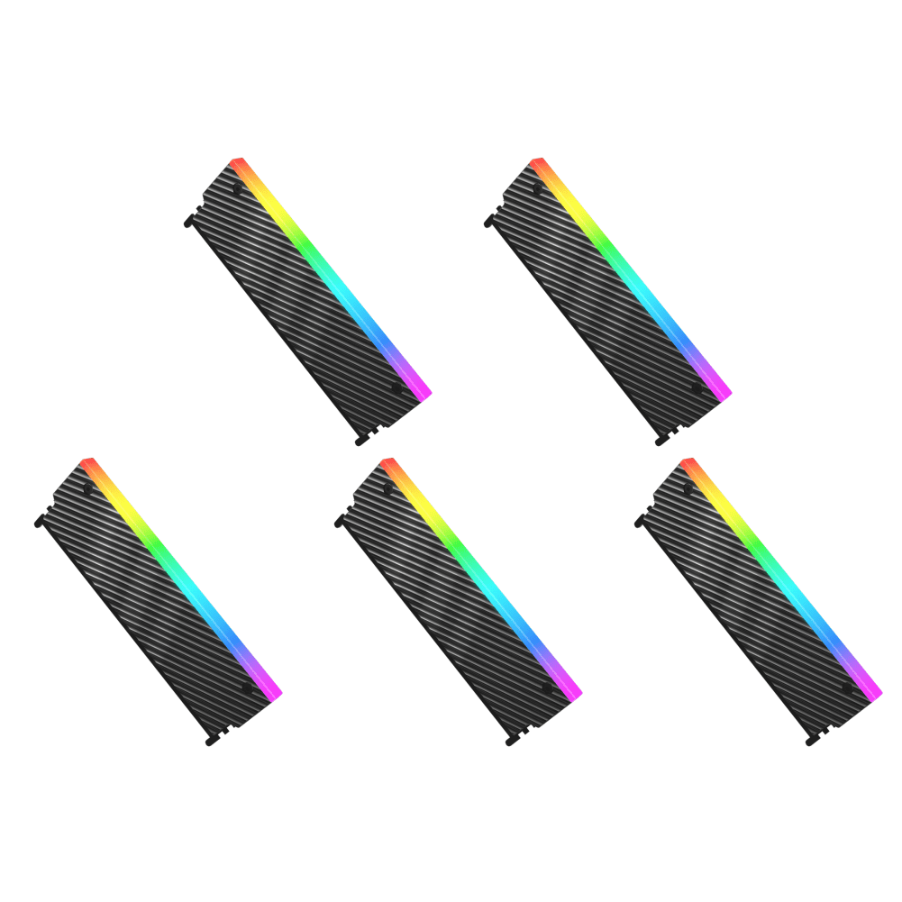 5V 3PIN ARGB RAM Disipador Calor Radiador Enfriador para DDR2 DDR3 DDR4 DDR5() | Walmart en línea