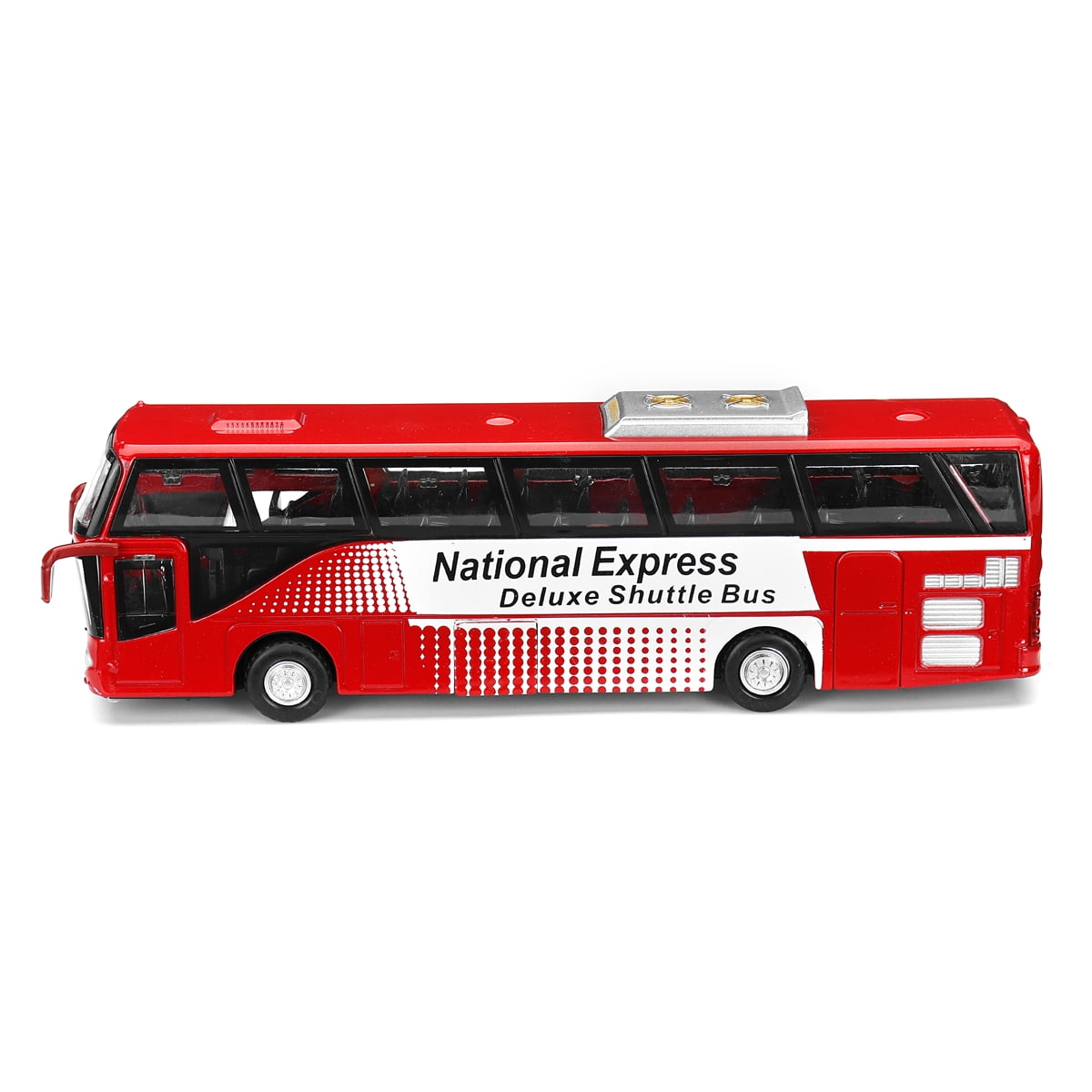 1:32 Double-decker Bus Alloy Diecast Model Toy Light & Sound Kids Gift ...