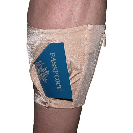 En Route Travelware - 065 5 x 6 Hidden 2-Pocket Leg Wallet, Tan ...