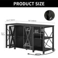 Dextrus Heavy Duty Metal Aquarium Stand with Power Outlets & LED Light ...