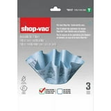 Shop-Vac Reusable Dry Disc Filter, General Use, 3 Pack, Type T, Paper ...