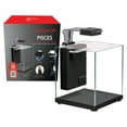 Aquatop Pisces Glass Aquarium Nano Fish Tank 5 Gallon Cube Shape All In ...