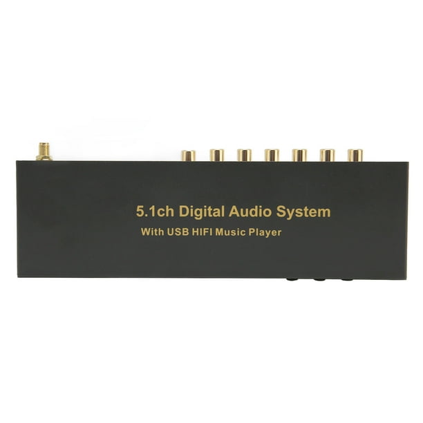 Convertidor de sonido digital NikouMX Interfaz multimedia HD 5.1CH | Bodega Aurrera en línea