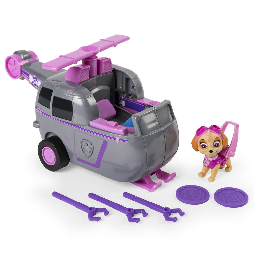 Paw Patrol - Flip & Fly Skye, 2-in-1 Transforming Vehicle - Walmart.com ...