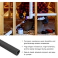0.8" x 1" PVC Pipe 14" Plastic Rigid Tubing Round High Impact Drain ...