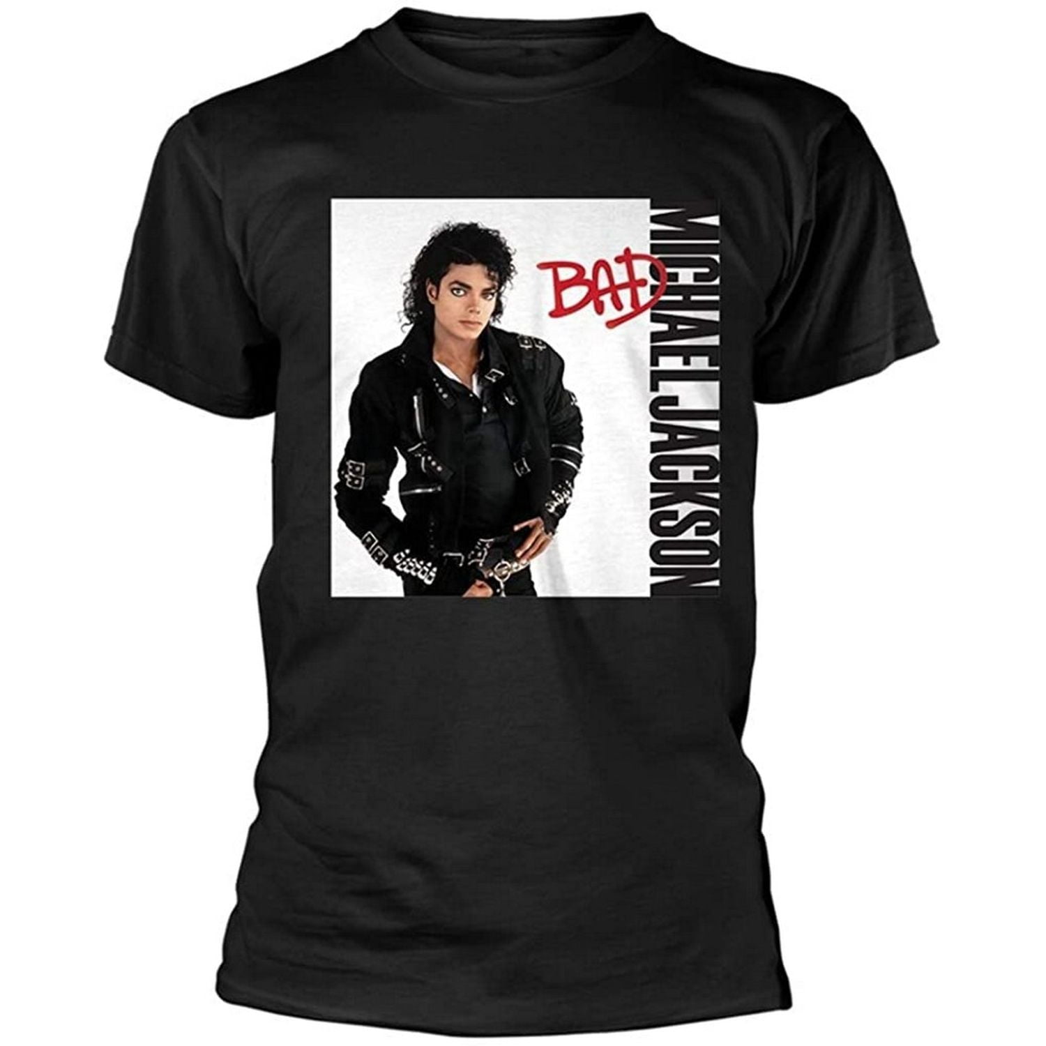 Click here for Michael Jackson Adult Bad Cotton T-Shirt M prices