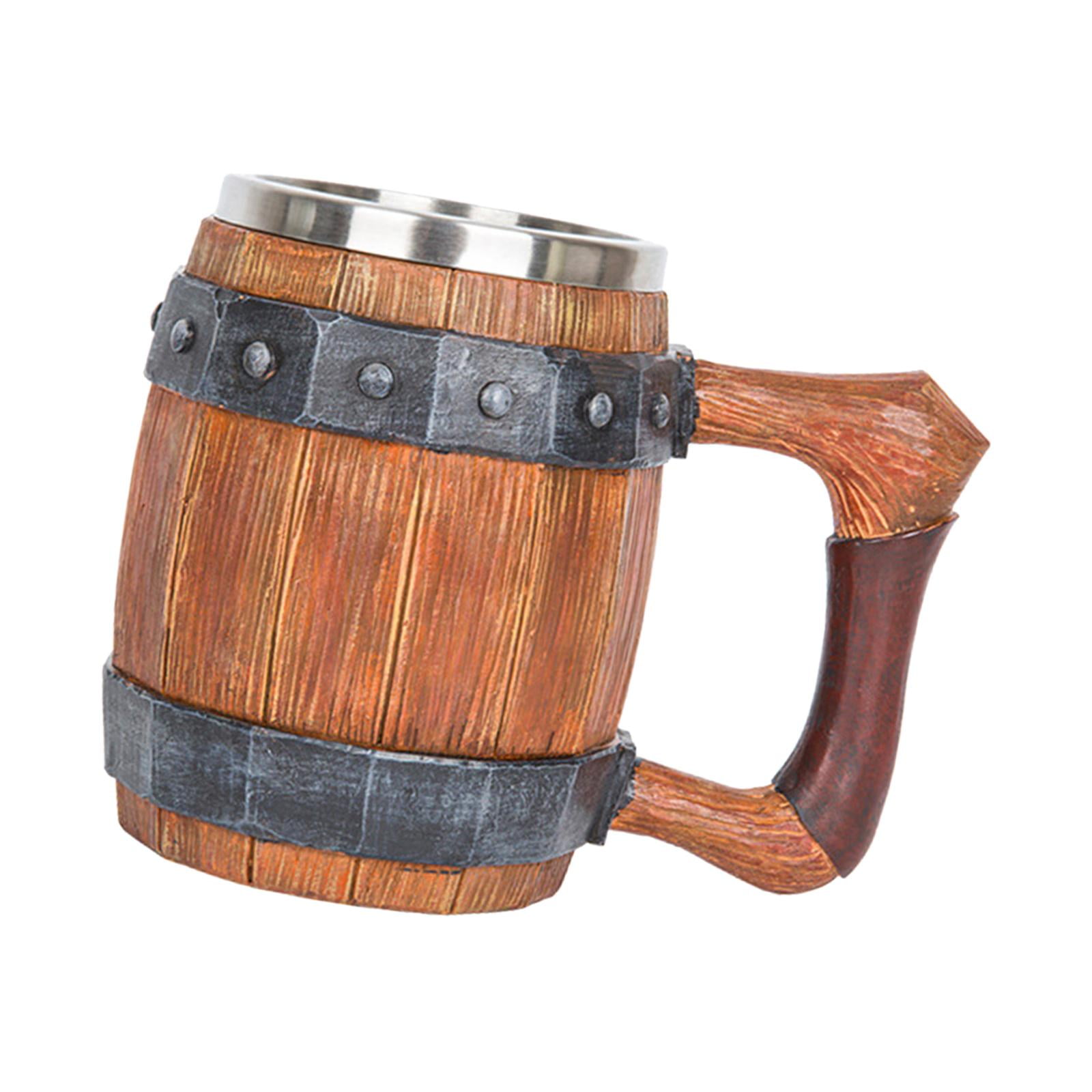 Wooden Barrel Mug