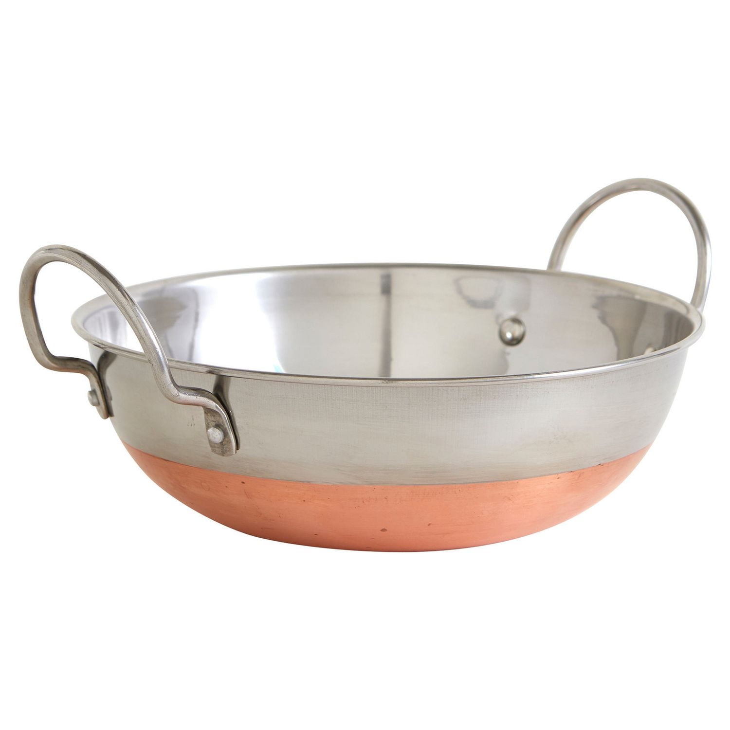 Click here for Imusa 9 Stainless Steel Kadhai With Copper Bottom... prices