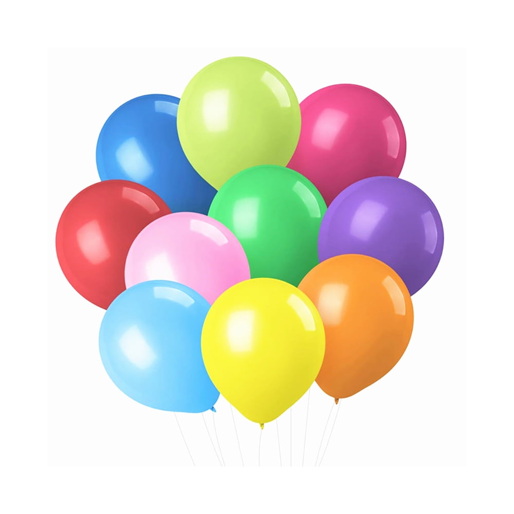 BIRLON 20 Pieces Colorful Latex Balloons 10", Hanging Decorations for ...