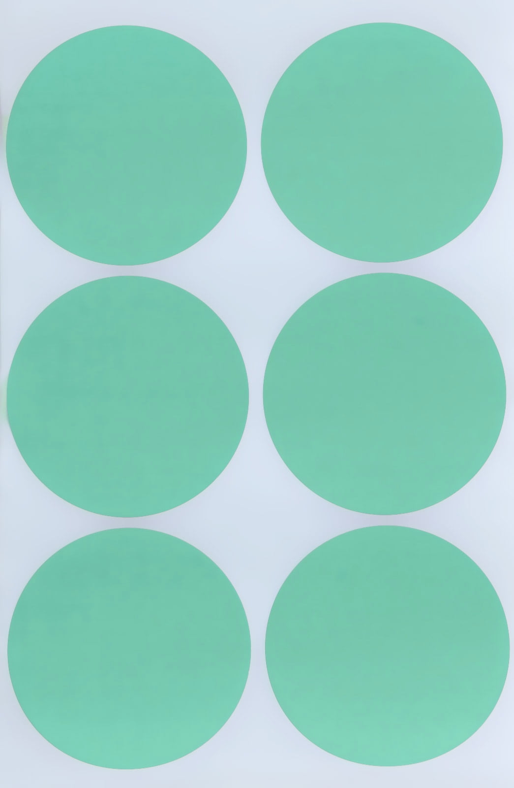 Royal Green 50mm Moving Sticker dots for Labeling in Pastel Green - 300 ...