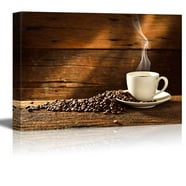 Coffee Café I Gallery-Wrapped Canvas Wall Art, 16x16 - Walmart.com