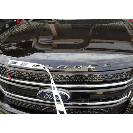 Brand New Matte Metal Hood Letters Emblem,for Ford Explorer, not ...