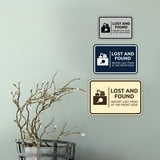 Signs ByLITA Classic Framed Lost and Found Report Lost Items at the ...
