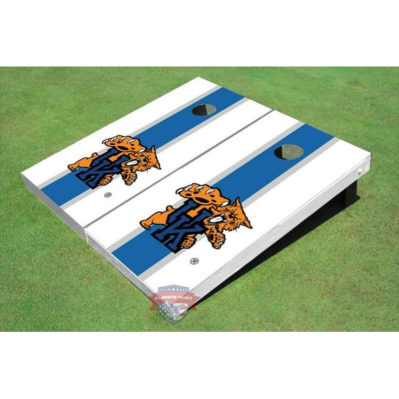 University Of Kentucky Wildcat Blue Matching Border Cornhole Boards ...