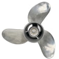 Propeller 13 7/8x21 for MERCURY Outboard 3 Blades Stainless Steel Prop ...