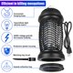 FVOAI Bug Zapper Outdoor, Electronic Mosquito Zapper Insect Trap for ...
