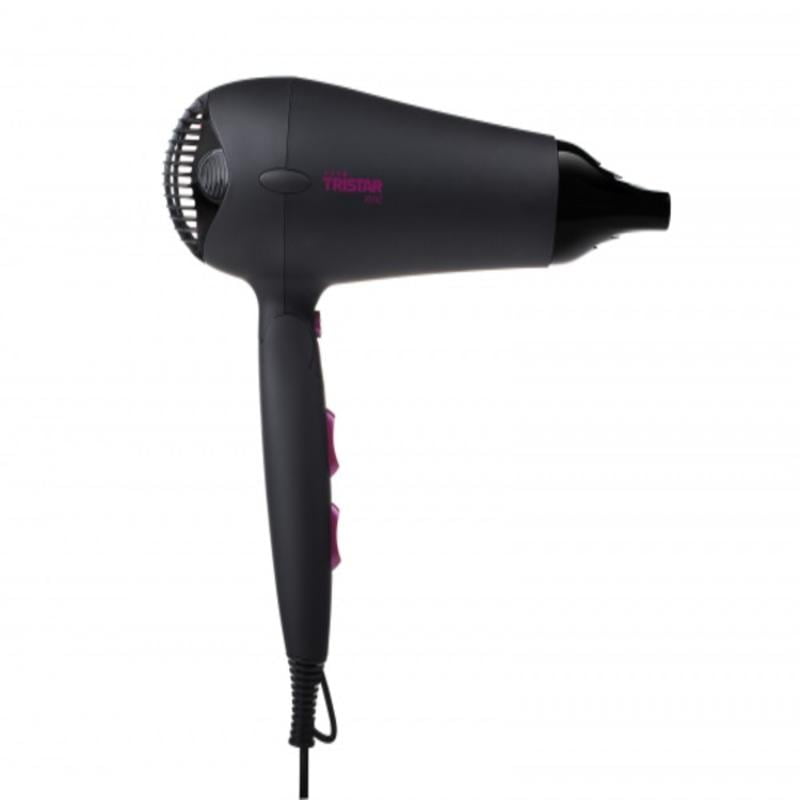 Foldable Hair Dryer Tristar HD2358 Ionic Black 2000W - Walmart.com