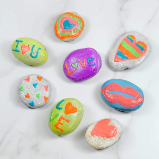 Faber-Castell® Glow in the Dark Rock Painting Kit - Walmart.com