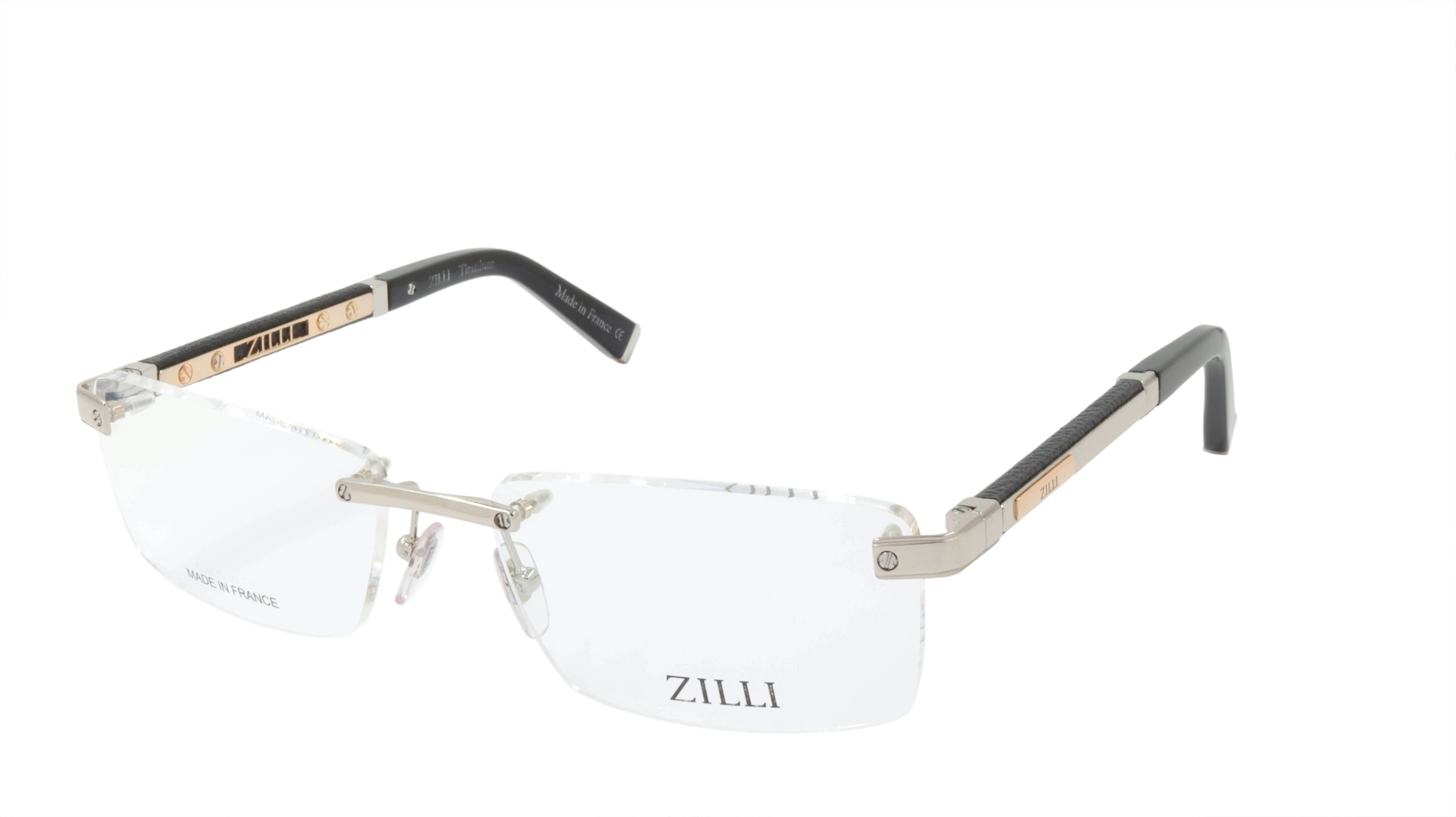 ZILLI Eyewear: Rimless and Handcrafted in France with Unique Identifier ...