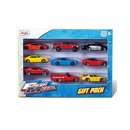 Fresh Metal 9 Piece Collection Model Car Set | Walmart Canada