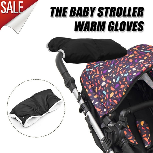 Vingtank Winter Warm Baby Stroller Gloves Stroller Hand Muff Waterproof ...