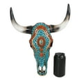Southwestern Aztec Bull Horns, Steer Cow Skull Wall Decor with ...