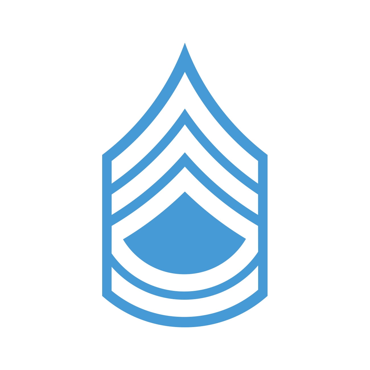 E-7 Sergeant First Class Rank Sticker Decal Die Cut - Self Adhesive ...