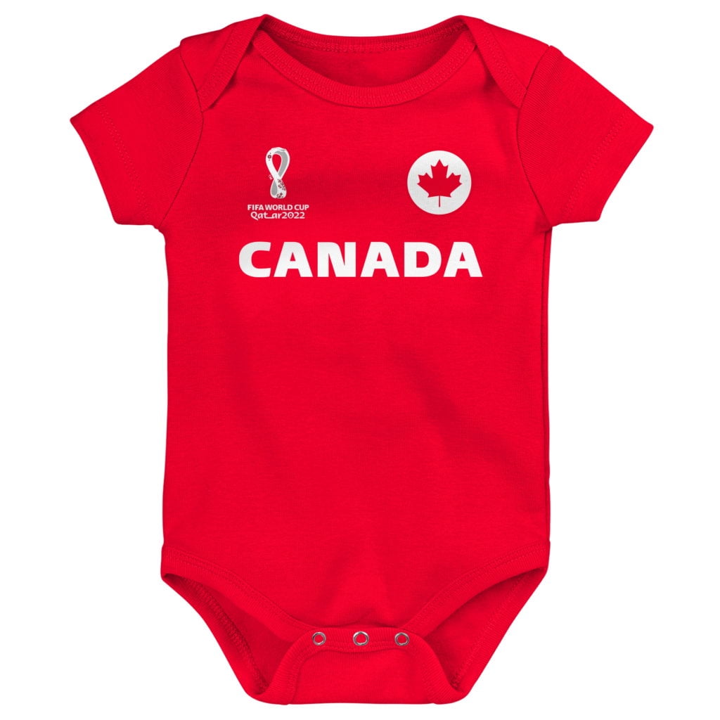 Click here for Fifa Canada Baby Onesie prices