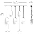 CEWIIAOA Triflora Hanging Planter for Window, Indoor Herb Garden, Set ...